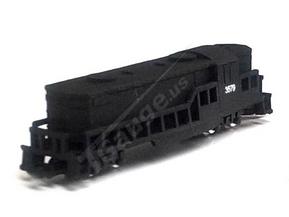 EMD GP8 Black | Rolling Stock | Locomotives | TGauge.us
