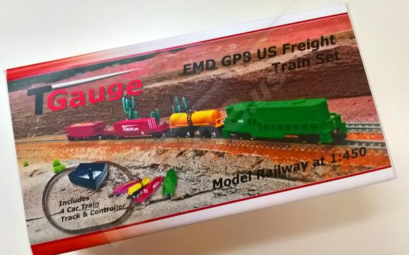 EMD GP8 Green US Freight Train Set | Starter Sets | TGauge.us